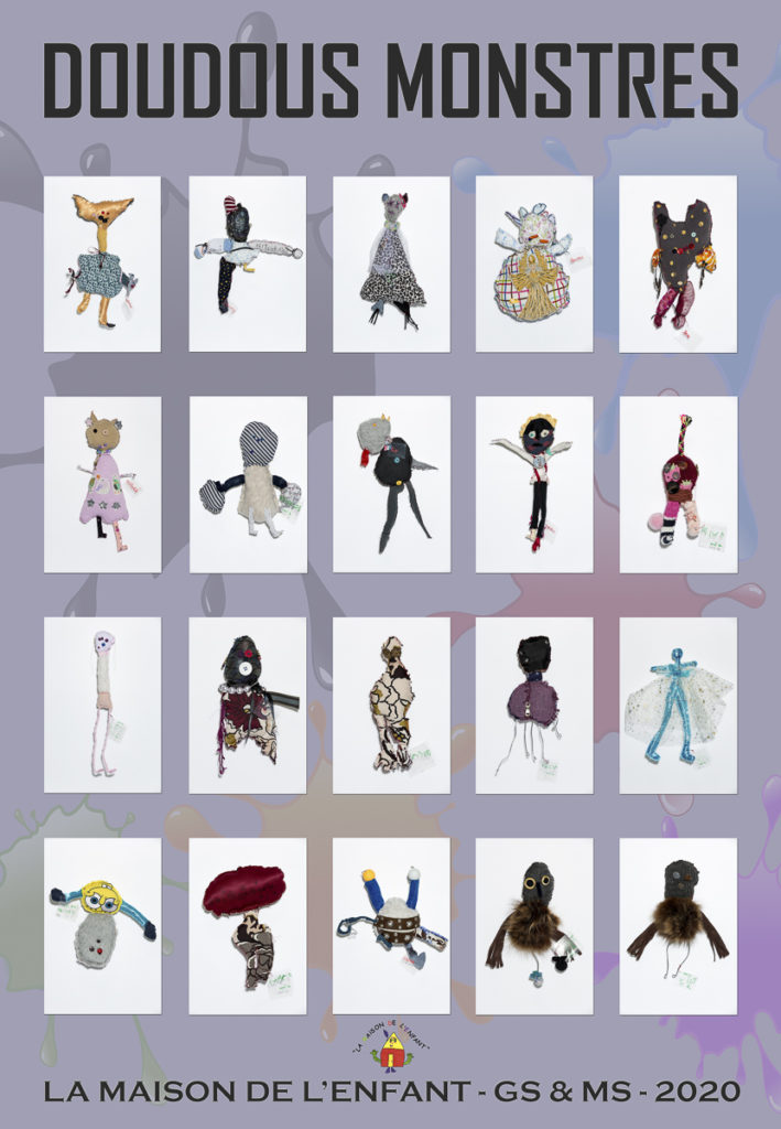 Doudous Monstres – GS et MS | LA MAISON DE L'ENFANT
